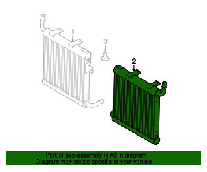 Radiator - Auxil LR181759 | OEM Parts Online