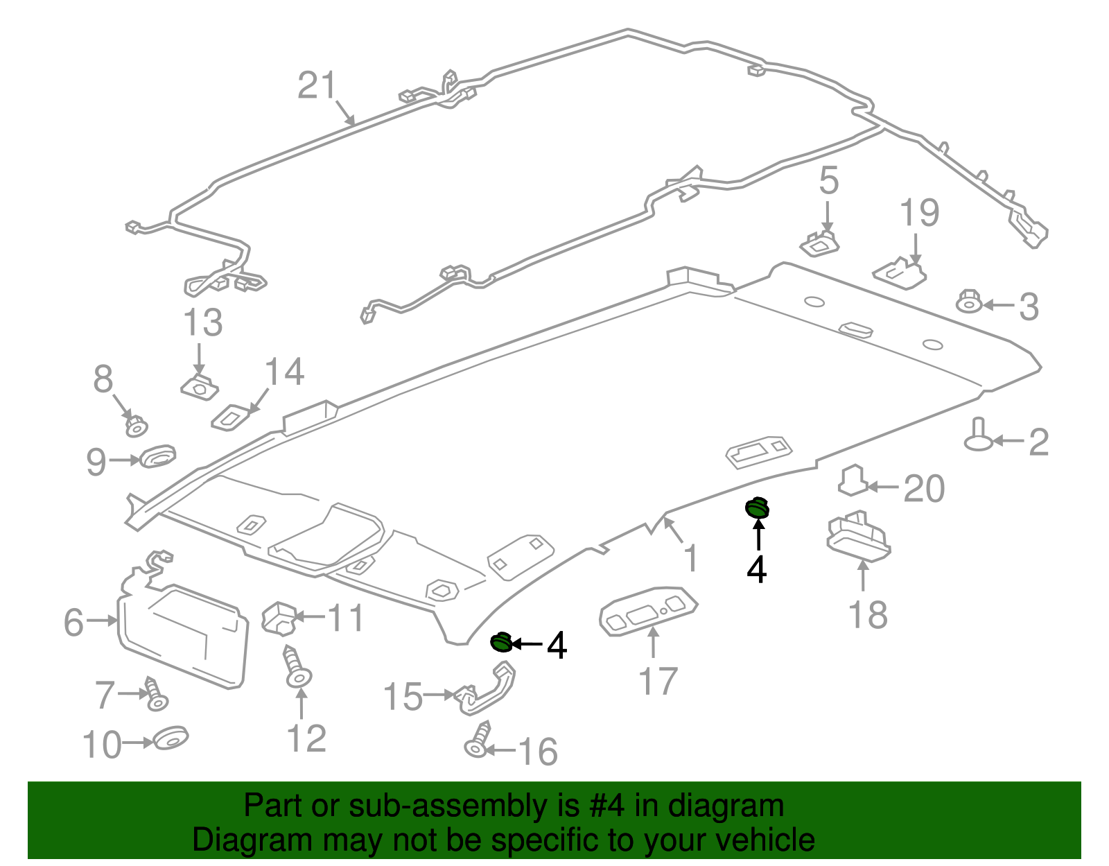 84124495 - Microphone 2016-2025 GM | Gateway Buick GMC Parts