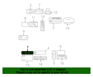 1996-2024 Toyota Caution Label 11282-74010 | Toyota Parts Center