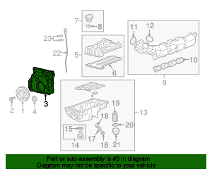 2017-2019 GM Engine Timing Cover 55574522 | GMPartsDirect.com