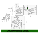 2017-2019 GM Exhaust Gas Recirculation (EGR) Pipe Gasket 55580214 GM ...