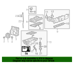2016-2020 GM Engine Oil Level Indicator Switch 12627008 GM ...