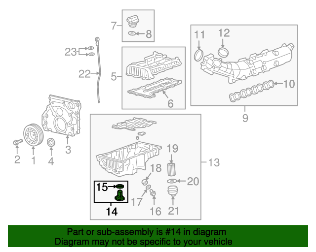 12627008 - Engine Oil Level Indicator Switch 2016-2020 GM | Chevrolet ...