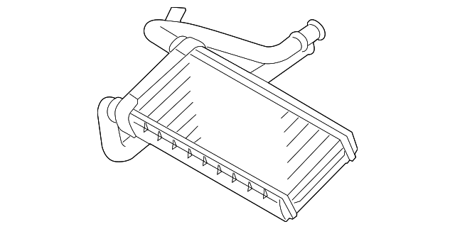 2014-2024 Mitsubishi Heater Core 7801A953 | Mitsubishi Parts Warehouse