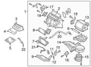 2014-2020 Mitsubishi Temp Sensor 7801A959 | Auto Parts