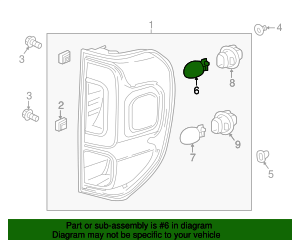 1994-2024 Honda Bulb 33303-SL4-003 | Cheaper Honda Parts