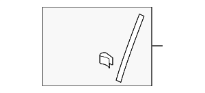 2018-2020 Audi Weather-Strip On Body Bracket 8W8-837-152 | OEM Parts Online