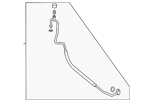 2020-2024 GM Air Conditioning Evaporator Hose 23406998 GM ...