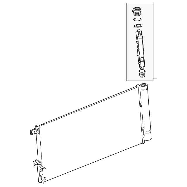 85524339 - Air Conditioning Condenser - 2020-2024 GM | OEM Parts Quick