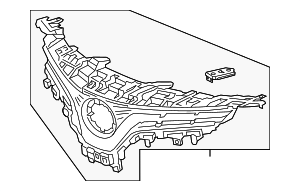 2021-2024 Toyota Camry Grille Assembly 53101-06F30 | Toyota Parts Center