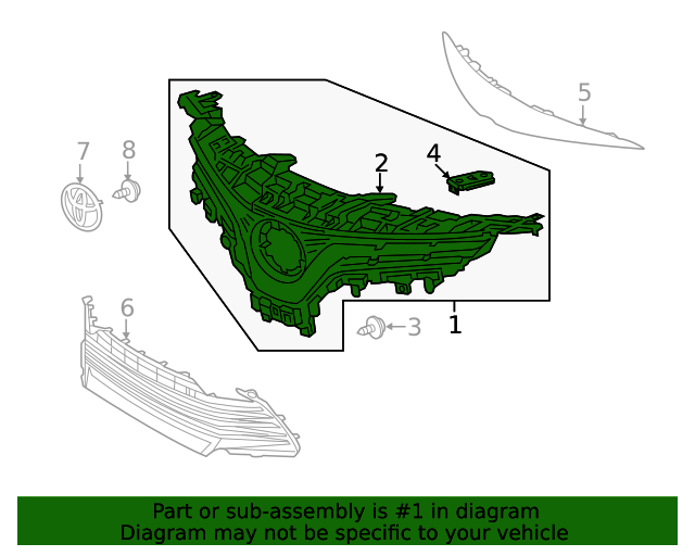 53101-06F30 - Grille Assembly - 2021-2023 Toyota Camry | OEM Genuine ...