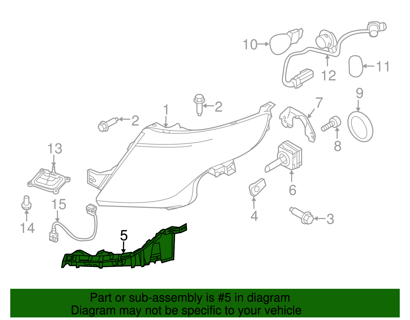 2011-2015 Ford Support BB5Z-17C973-A | Ford OEM Parts Online