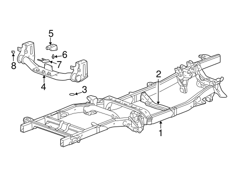 Frame & Components for 2005 Dodge Ram 2500 | Mopar Parts Canada