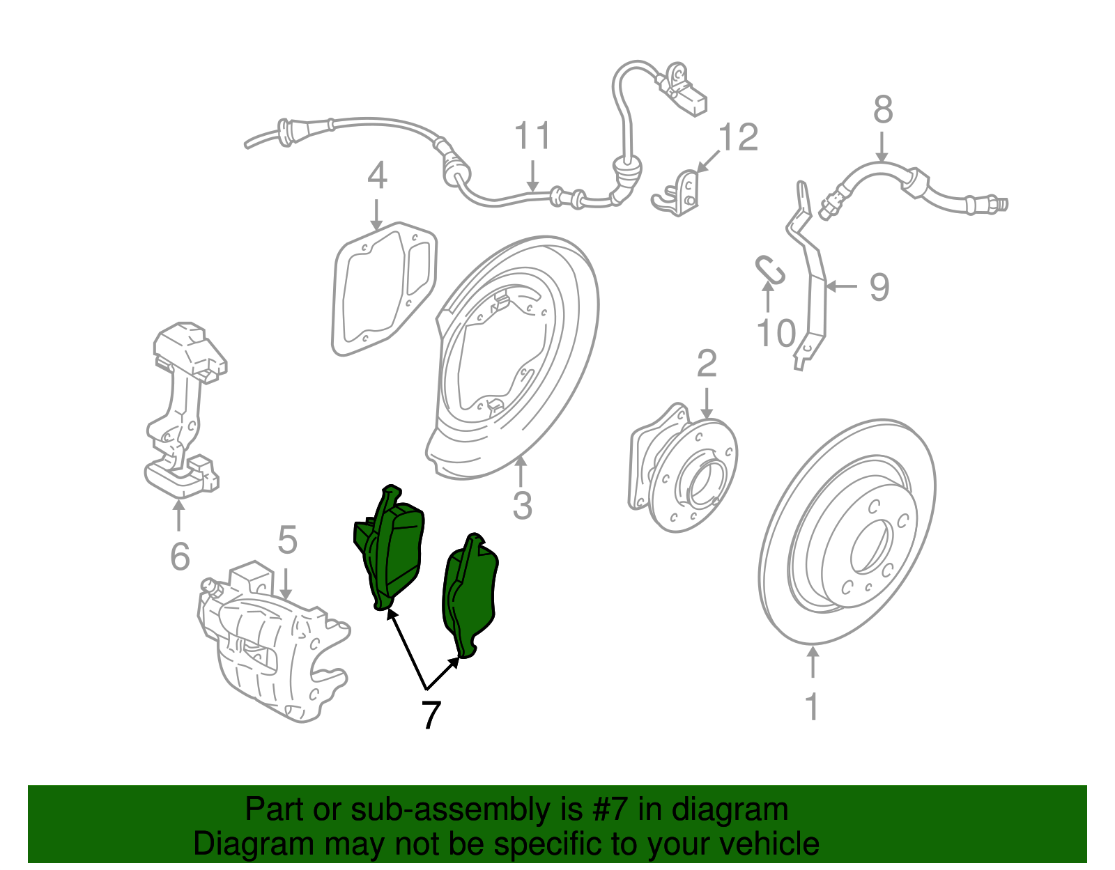 2003-2014 Volvo XC90 Brake Pads Rear 32373159 | OEM Parts Online