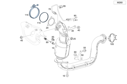 Exhaust System Used on Four-Cylinder Gasoline Vehicles for 2021 ...