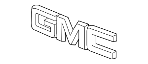 2016-2019 GM Gold Front Grille Bowtie Emblem with Chrome Outline ...