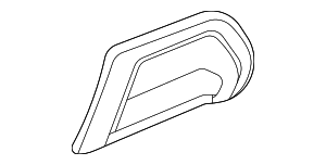 2020-2023 GM Black Driver Side Pickup Box Outer Side Panel Front Step ...