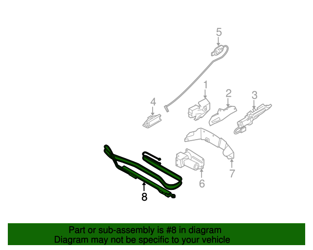 51247163662 - 2006-2010 BMW Hydraulic Cylinder (51-24-7-163-662) | BMW ...