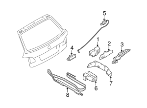 51247163662 - 2006-2010 BMW Hydraulic Cylinder (51-24-7-163-662) | BMW ...