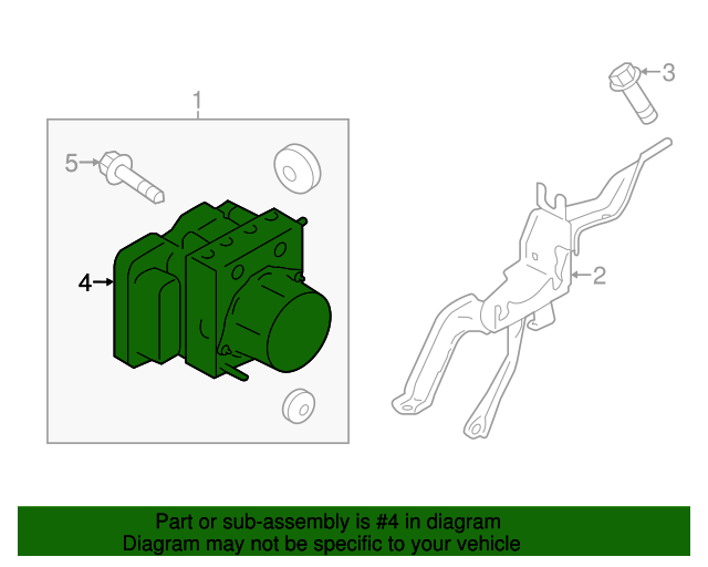 2013-2014 Subaru BRZ ABS Control Module 27595CA012 | Subaru Parts Store