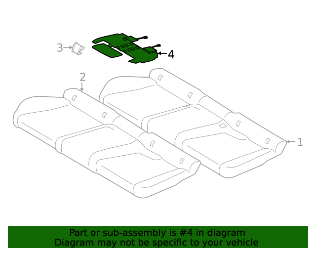 52207443495 - 2020-2024 BMW X6 Seat Heater (52-20-7-443-495) | BMW of ...