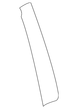 2004-2009 Kia | Black Out Tape | 86373-2F001 | Kia Auto Parts