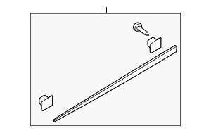 87711-2F000 - Body Side Molding 2004-2009 Kia | Kia.Parts Store