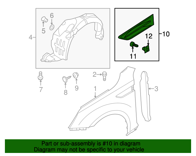 87771-2T000 - Vent Grille 2011-2015 Kia Optima | Kia.Parts Store