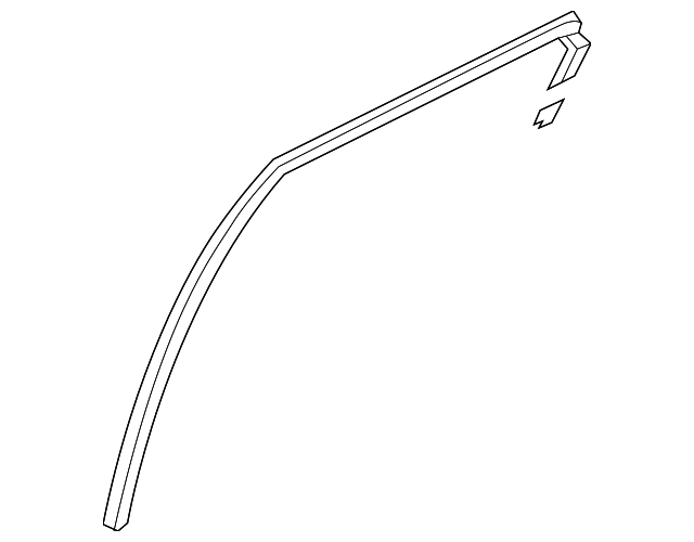 2012-2017 Hyundai Azera Upper Channel 83530-3V000 | QuirkParts