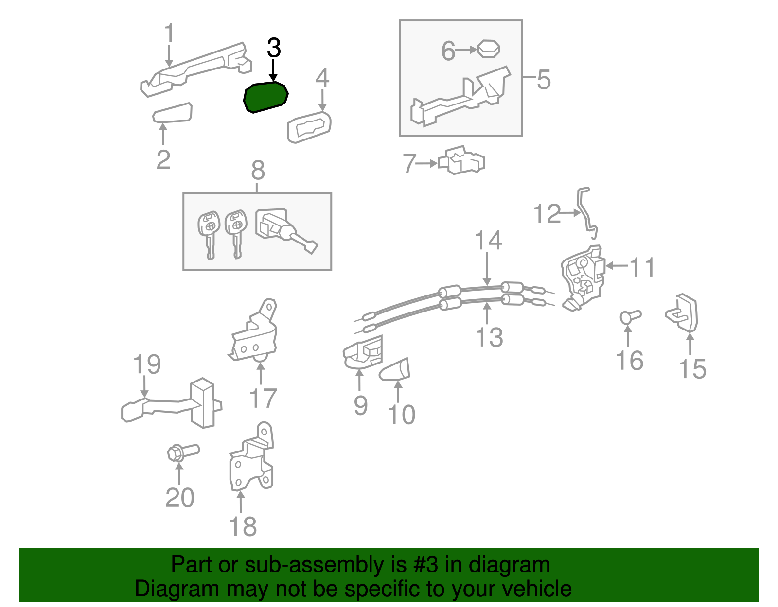 69217-0E010-A2 - Cover - 2007-2015 Toyota | Nucar Toyota Parts