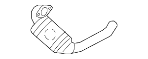 2017-2020 Ford Catalytic Converter GD9Z-5E213-A | OEM Parts Online