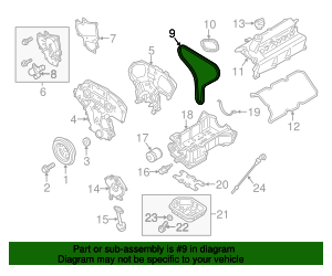 13028-6KA0A (130286ka0a) - 2017-2020 Infiniti QX60 Timing Chain ...