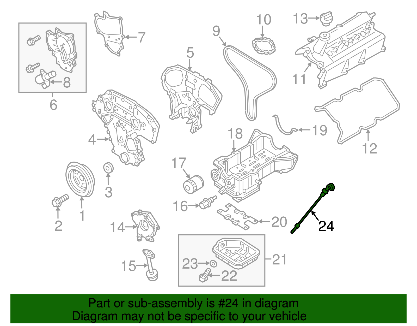 11140-JA10A - High-Quality Engine Oil Dipstick for 2013-2016 Infiniti ...