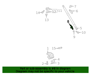 2019-2021 Toyota Lift Cylinder Lower Bracket 68948-42030 | Toyota Parts ...