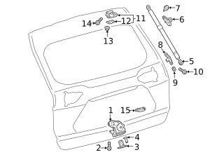 68950-0R110 - Liftgate Lift Support 2019-2024 Toyota | AutoNationParts.com