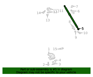 68950-0R110 - Liftgate Lift Support 2019-2024 Toyota | AutoNationParts.com