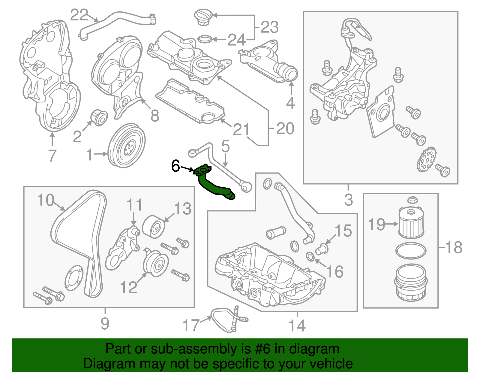 31336717 - Engine Oil Dipstick Tube 2015-2016 Volvo XC60 | AutoNation Parts