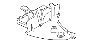 51717168996 - 2003-2008 BMW Z4 Lower Cover (51-71-7-168-996) | BMW of ...