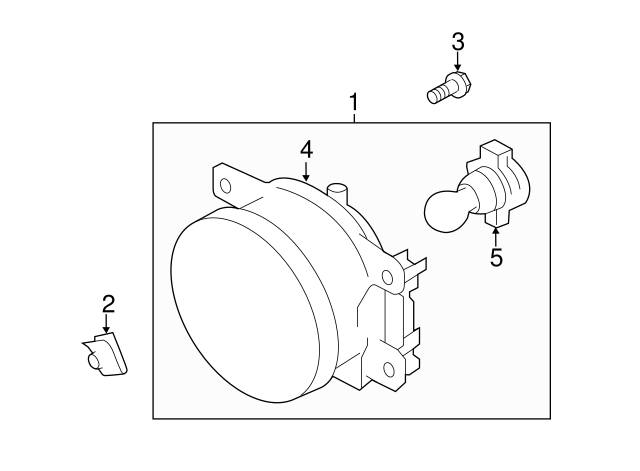 2013-2023 Subaru Fog Lamp 84912AJ310 | Subaru Parts Store