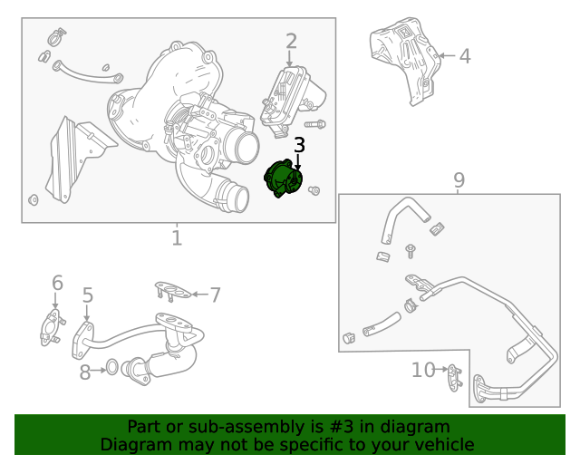 2019-2023 GM Charge Air Bypass Kit with Solenoid, Valve, and Bolts ...