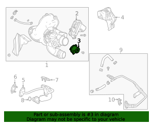 Charge Air Bypass Kit with Solenoid, Valve, and Bolts 12735960 GM ...