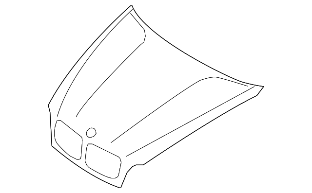 41617275285 - 2010-2014 BMW X6 Hood Panel (41-61-7-275-285) | BMW of ...