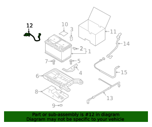 5QA-915-181-D - Battery Current Sensor 2019-2024 Audi Q3 | AutoNation Parts