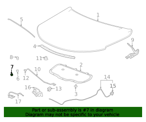 2020-2024 GM Hood Front Bumper 42733412 GM | GMPartsDirect.com