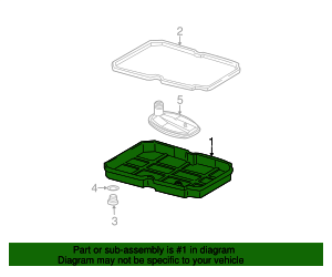 221-270-12-12 - Transmission Oil Pan 2005-2019 Mercedes-Benz ...