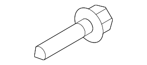 2016-2023 Nissan Maxima Grille Assembly Fastener 63849-3KA0A | Nissan ...