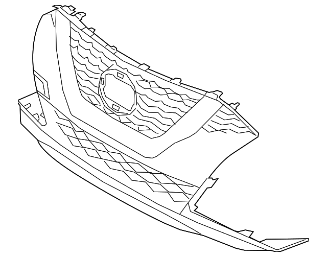 2019-2023 Nissan Maxima Grille Assembly 62310-9DJ0A | OEM Parts Online