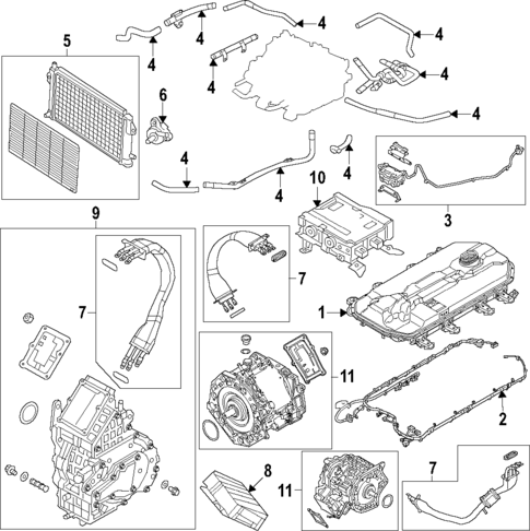 Cooling System for 2023 Mitsubishi Outlander PHEV | Mitsubishi Direct Parts