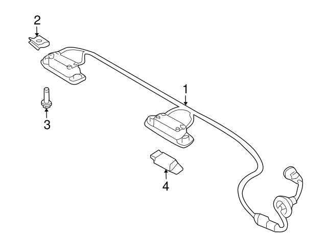 92501-3F500 - License Lamp 2007-2009 Kia Amanti | Kia.Parts Store
