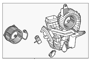 2020-2024 Mercedes-Benz Evaporator Assembly 167-830-27-04 | Mercedes ...
